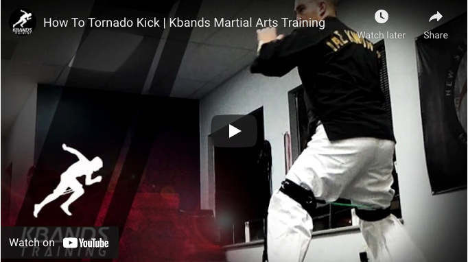 How to Do a Tornado Kick | Martial Arts Training – Kbands Training